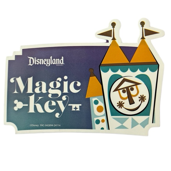 Disney | Other | New Disneyland Magic Key 225 Magnet Small World | Poshmark